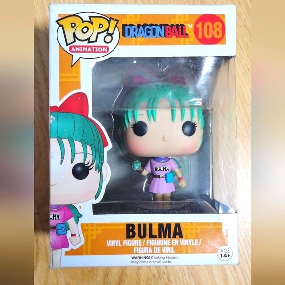 Funko | Toys | Funko Pop Vinyl Dragon Ball Bulma 8 | Poshmark